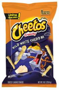 Cheetos Crunchy Wild White Cheddar Snacks | Junk Food Betty