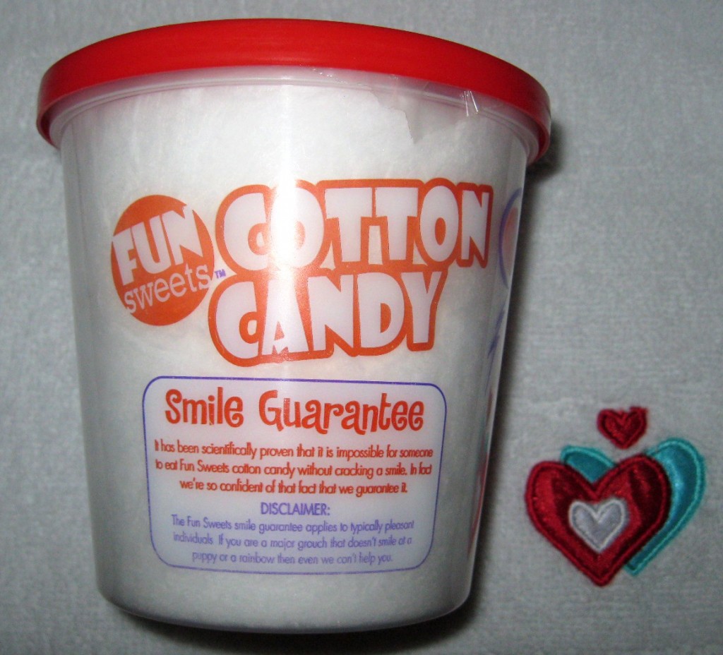 Fun Sweets Cotton Candy Teddy Bear Vanilla | Junk Food Betty