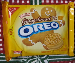 Limited Edition Gingerbread Oreo | Junk Food Betty