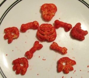Cheetos Bag of Bones Flamin' Hot | Junk Food Betty